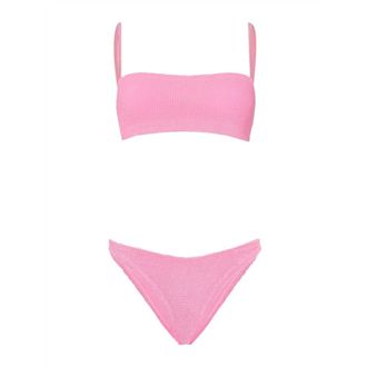 Hunza G Gigi Underband Bikini - - Swimwear - Damen - Rosa - ONE SIZE