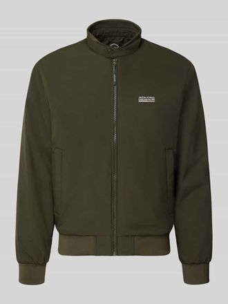 Jack & Jones Regular Fit Bomberjacke mit Logo Modell BROOKLYN