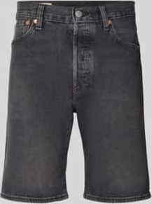 Levi's Regular Fit Jeansshorts aus Baumwoll-Mix Modell 501 Original