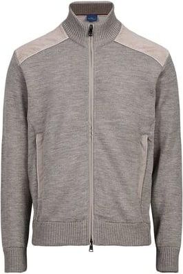 Paul & Shark Cardigan maille col montant en laine