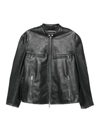Dsquared2 Blouson En Cuir - Noir