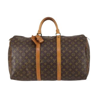 Louis Vuitton unisex, Pre-owned, Brun, Taille: ONE Size Sac de voyage Keepall Monogram Pre-owned