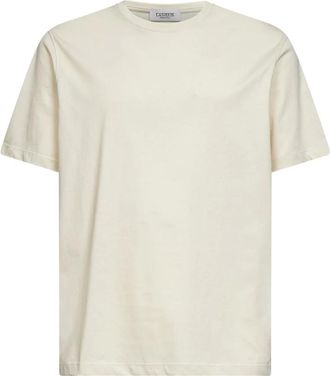 Laneus Homme, Tops, Beige, Taille: L T-shirt &agrave; col rond