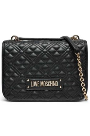 Love Moschino Damen Jc4000pp1mla0000 Schultertasche, Schwarz