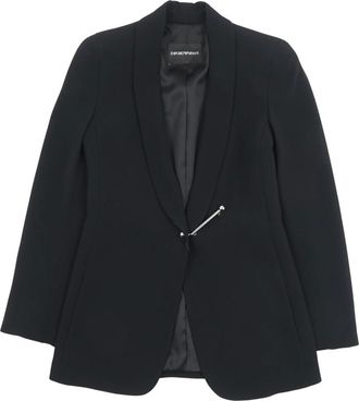 Emporio Armani Femme, Vestes, Noir, Taille: 32 FR Blazer