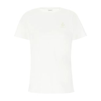 Isabel Marant L&auml;ssiges Baumwoll-T-Shirt - - Tops - Damen - Wei&szlig; - XS