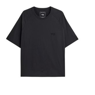 adidas unisex, Sport, Noir, Taille: S Y-3 Boxy Short Sleeve Tee