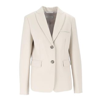 PESERICO Femme, Vestes, Beige, Taille: 42 FR Blazer