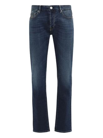 Moorer Five-Pocket-Jeans - Blau