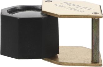 Aboofan Sechseckige Faltbare Schmucklupe mit Hoher Aufl&ouml;sung Tragbare Verschlei&szlig;feste Lupe f&uuml;r Schmuckreparatur und Identifikation Praktisches Geschenk f&uuml;r Ju