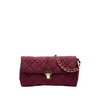 Prada Sac bandouli&egrave;re vintage doccasion - Femme - Pre-owned - Rouge - Taille: ONE Size