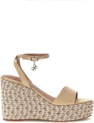 Guess Femme, Chaussures, Beige, Taille: 39 EU Everly Platform Wedge