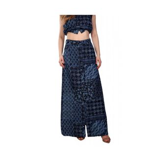 Emporio Armani A-Linien-Rock - - Skirts - Damen - Blau - M