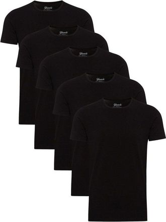 Yazubi T-Shirt 5-Pack Mythic Basic Tee Crew Neck (Set, 5er-Pack) modernes Rundhalsshirt