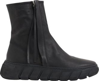 Puro Homme, Chaussures, Noir, Taille: 44 EU Tronchetto Great Hero In Pelle