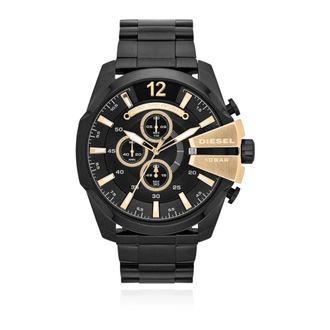 Diesel Mega Chief Uhr - - Accessories - Herren - Schwarzk - ONE SIZE