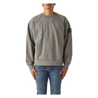 Stone Island Homme, Sweatshirts et sweats &agrave; capuche, Gris, Taille: S SweaT-shirt 6100022