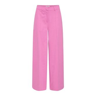Ichi Ichi - Pantalon large - Femme - Pantalons - Rose - Taille: 44 FR