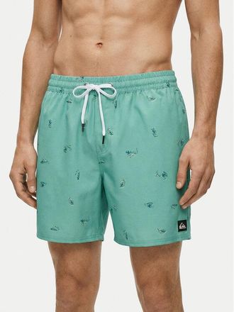 Quiksilver Badeshorts Stretch Printed Volley 16 EQYJV04217 Himmelblau Regular Fit