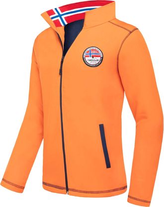 Nebulus Softshelljacke PUKA Herren (Model: P5540 - Herren, orange-Navy; Gr&ouml;&szlig;e: XL) FBA