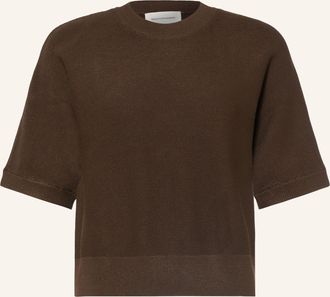 Moss Copenhagen Msch Copenhagen Strickshirt Mschthamira braun