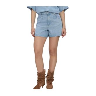 Moss Copenhagen Damen, Shorts, Blau, XSGr&ouml;&szlig;e