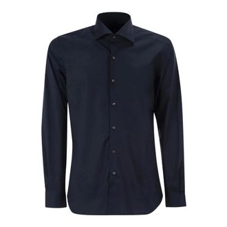 Fay Homme, Chemises, Bleu, Taille: L Chemise Coupe Standard