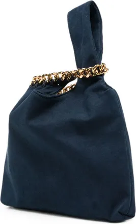 Stella McCartney Falabella Wristlet Bag - Navy