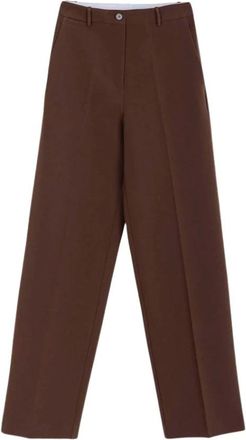 Alysi Homme, Pantalons, Brun, Taille: S Pantalon Tailleur