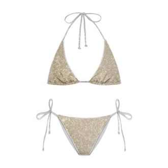 MC2 Saint Barth Viana Lurex - - Swimwear - Damen - Beige - L