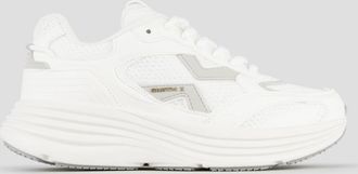 Alexander Smith Storm Woman in white leather and mesh