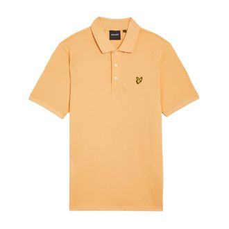 Lyle & Scott Homme, Tops, Jaune, Taille: M Polo Uni