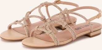 Bibi Lou Bibi Lou Sandalen Quail Mit Schmucksteinen beige