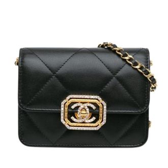 Chanel Pre-owned Mini Flap Crossbody - - Pre-owned - Damen - Schwarzk - ONE SIZE