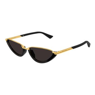 Bottega Veneta Femme, Accessoires, Noir, Taille: ONE Size Lunettes de soleil oeil-de-chat