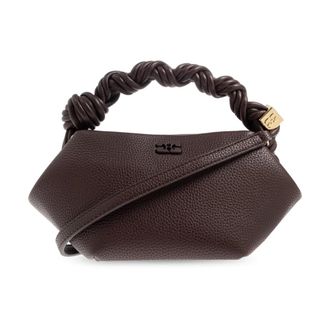 Ganni Femme, Sacs, Brun, Taille: ONE Size Bou Mini Handbag