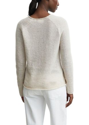 Comma Strickpullover U-Bootausschnitt, Raglan&auml;rmel