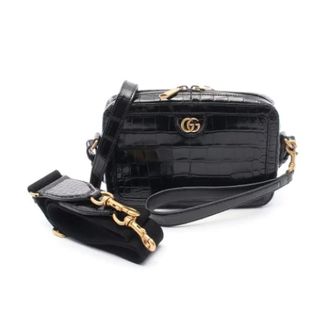 Gucci Pre-owned Cuir sacs-gucci - Femme - Pre-owned - Noir - Taille: ONE Size