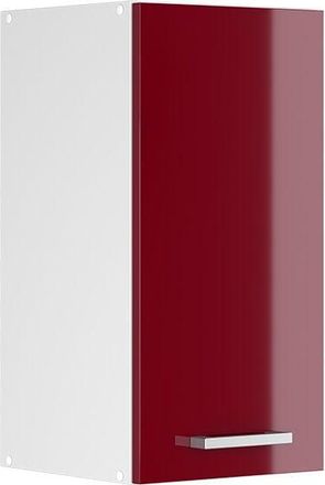 Vicco Elément haut de cuisine R-Line, Rouge bordeaux Haute brillance, 30 cm