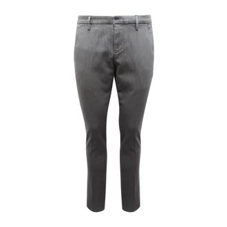 Dondup Graue Gaubert Hose Made in Italy - - Trousers - Herren - Grau - W32