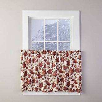 SKL Home Harvest Falling Leaves Vorhang, Etagenpaar, Spice