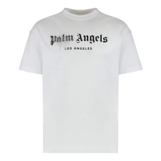 Palm Angels T-Shirts - - Tops - Herren - Wei&szlig; - 2XL