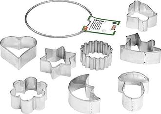 Original Kaiser Original Kaiser Ausstechformen-Ring mittel 8-teilig, Plätzchen Ausstecher, Weihnachten Starter-Set Ausstecher für Kekse, Keksausstecher, Plätzchen unt