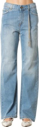 Jijil Jean Droit - Femme - Jeans - Bleu - Taille: W31