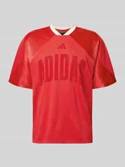 adidas Regular Fit Sport T-Shirt mit Label Print