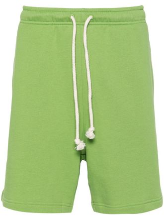 Acne Studios short de sport en polaire - Vert