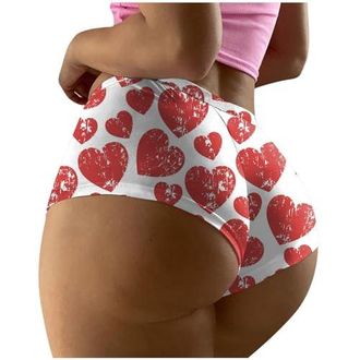 Generic String pour femme en maille sans coutures Culottes en maille Taille basse Culotte en soie glacée Sous-vêtements Respirant Confortable String érotique 