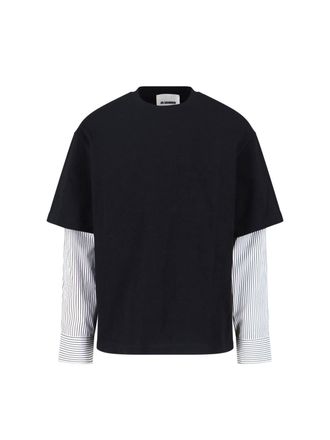 Jil Sander T-Shirt Mit Rundhalsausschnitt