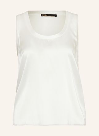 Maje Seidentop weiss