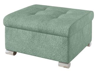 Mirjan24 Polsterhocker Niko klein Sitzbank Sitzhocker Fu&szlig;bank Pouf Hocker Farbauswahl (Coral 55)